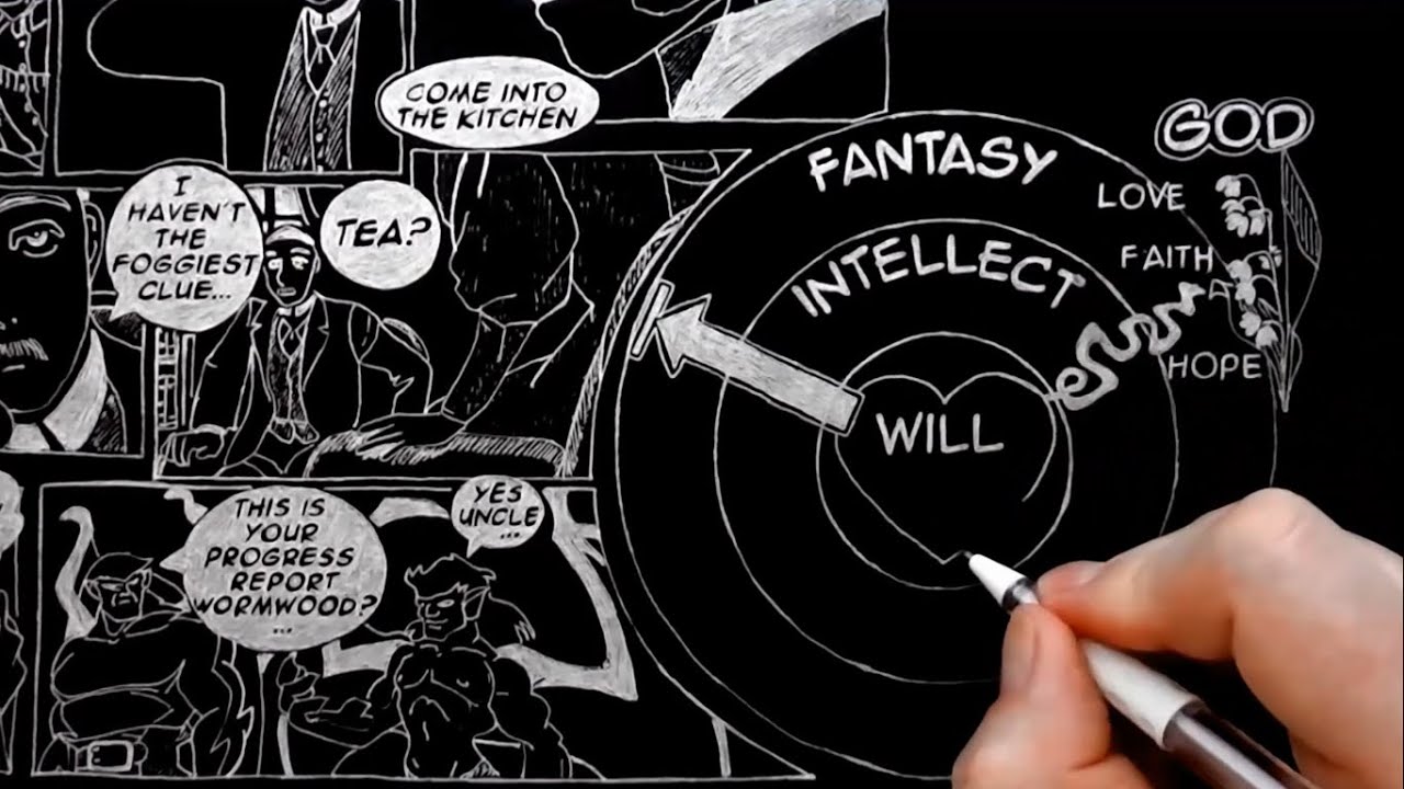 The Screwtape Letters by C.S. Lewis Doodle (VI) - YouTube