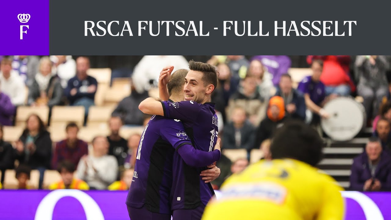 HIGHLIGHTS: RSCA Futsal - FULL Hasselt | 2022-2023 | Betcenter Futsal ...