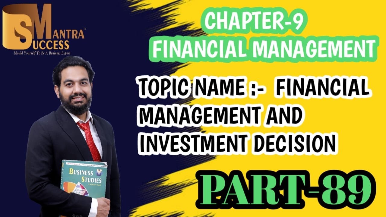 FINANCIAL MANAGEMENT INVESTMENT DECISION CHAPTER 9 FINANCIAL financial-management-investment-decision-chapter-9-financial