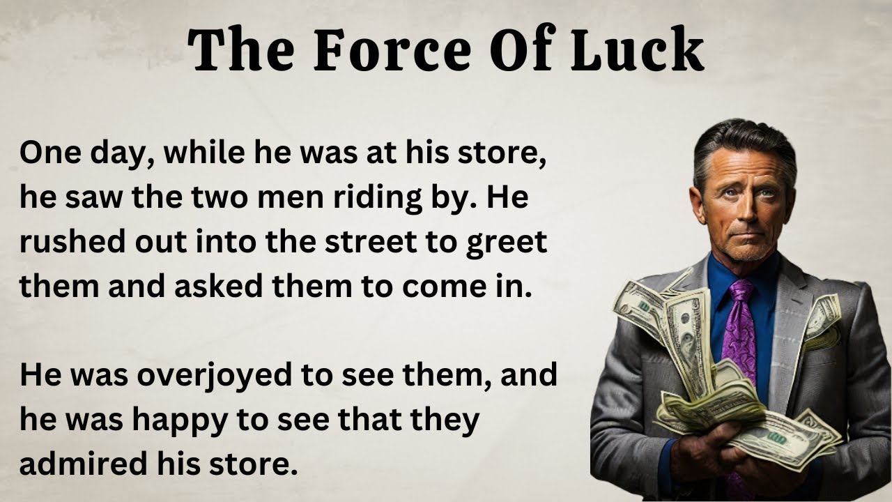 The Force of Luck || Learn English with Story || English Story - YouTube