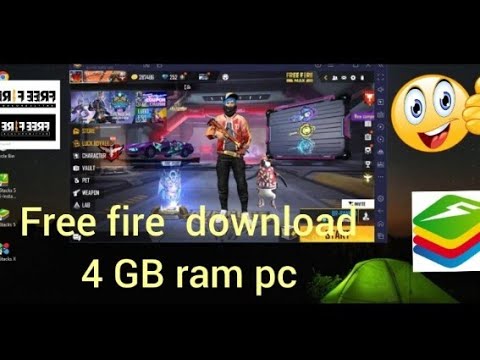 How to Download Free fire Max with 4 GB ram pc /laptop/BLUESTACKS 5 ...