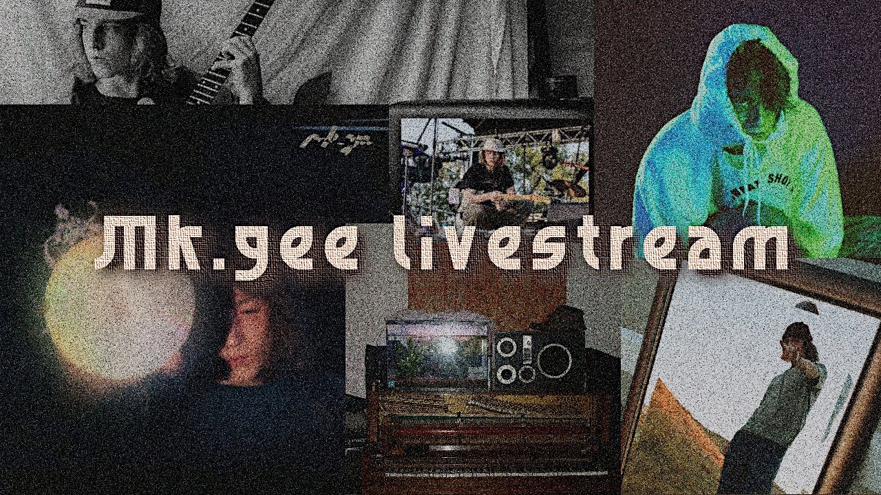 Mk.gee livestream, Post 'Museum of Contradiction' tape release, May 26 ...