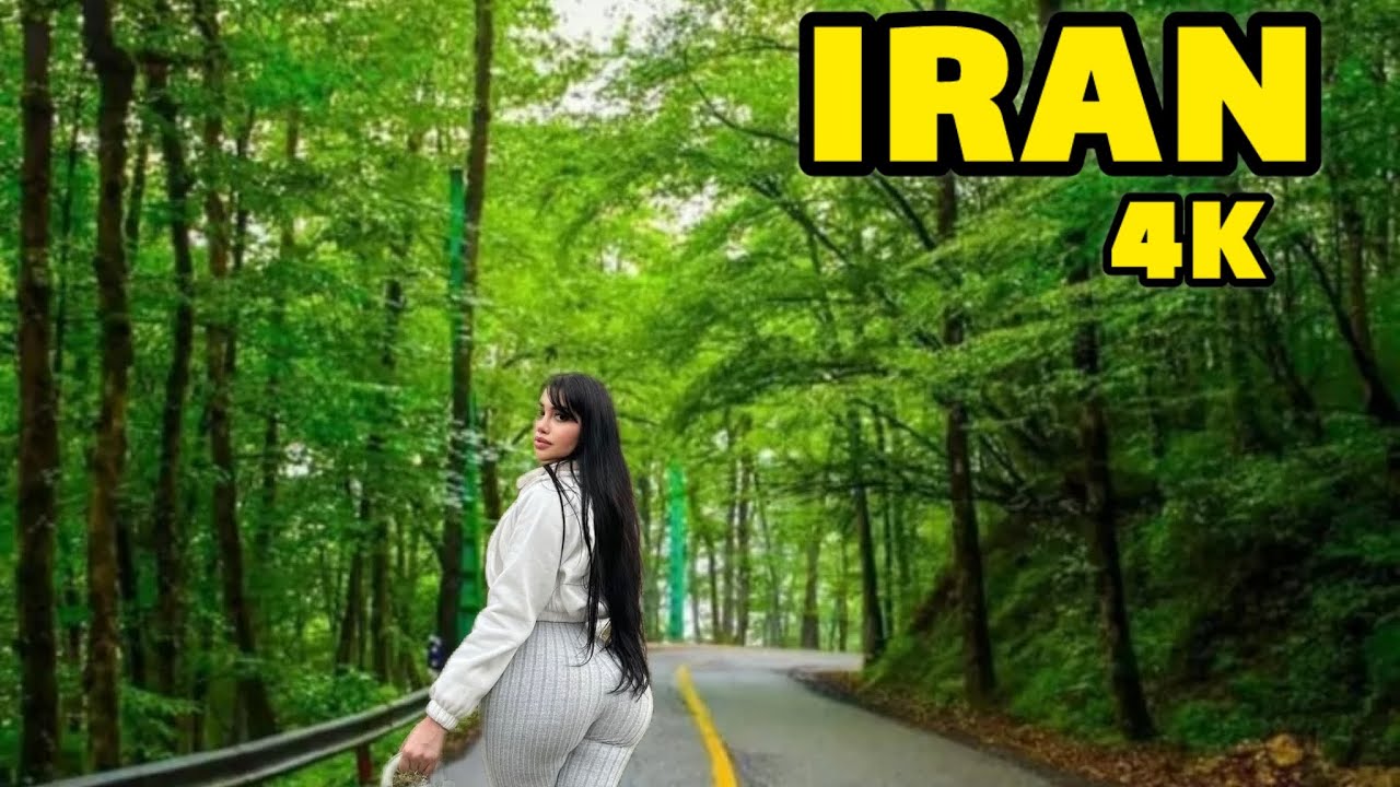 IRAN 4K This is a heavenly Iran in the heart of northern Iran / جنگل ...