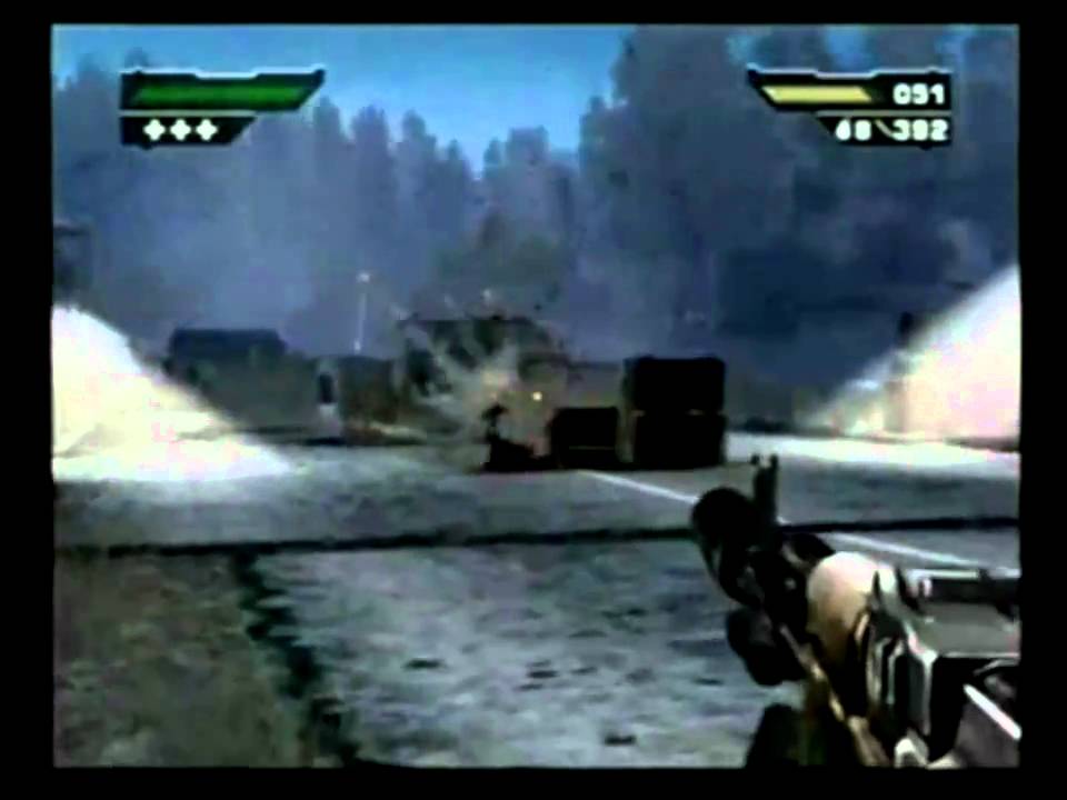 BLACK PS2 Detonado - Treneska Border Crossing (5) - YouTube