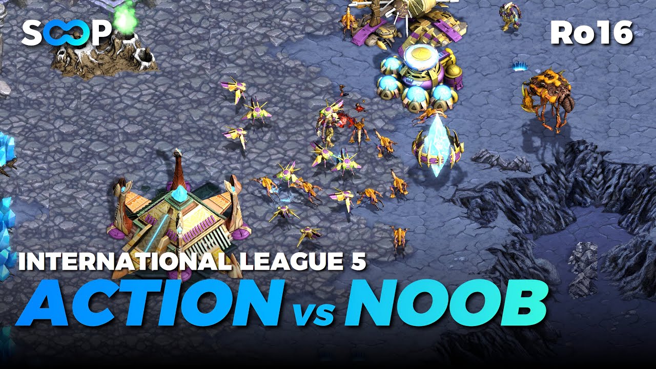 [SCTV] International S5 Ro16 Action (Z) vs Noob (P) - YouTube