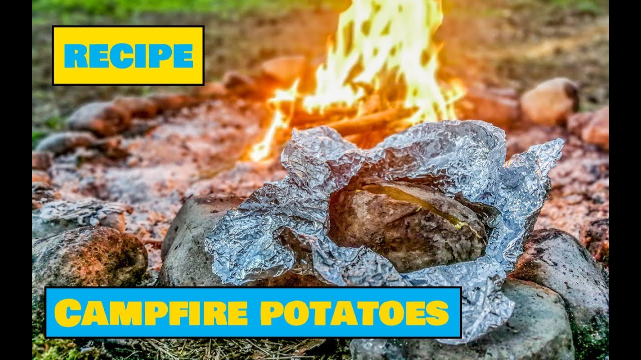 How to Make Campfire Potatoes - Easy Outdoors Cooking - YouTube