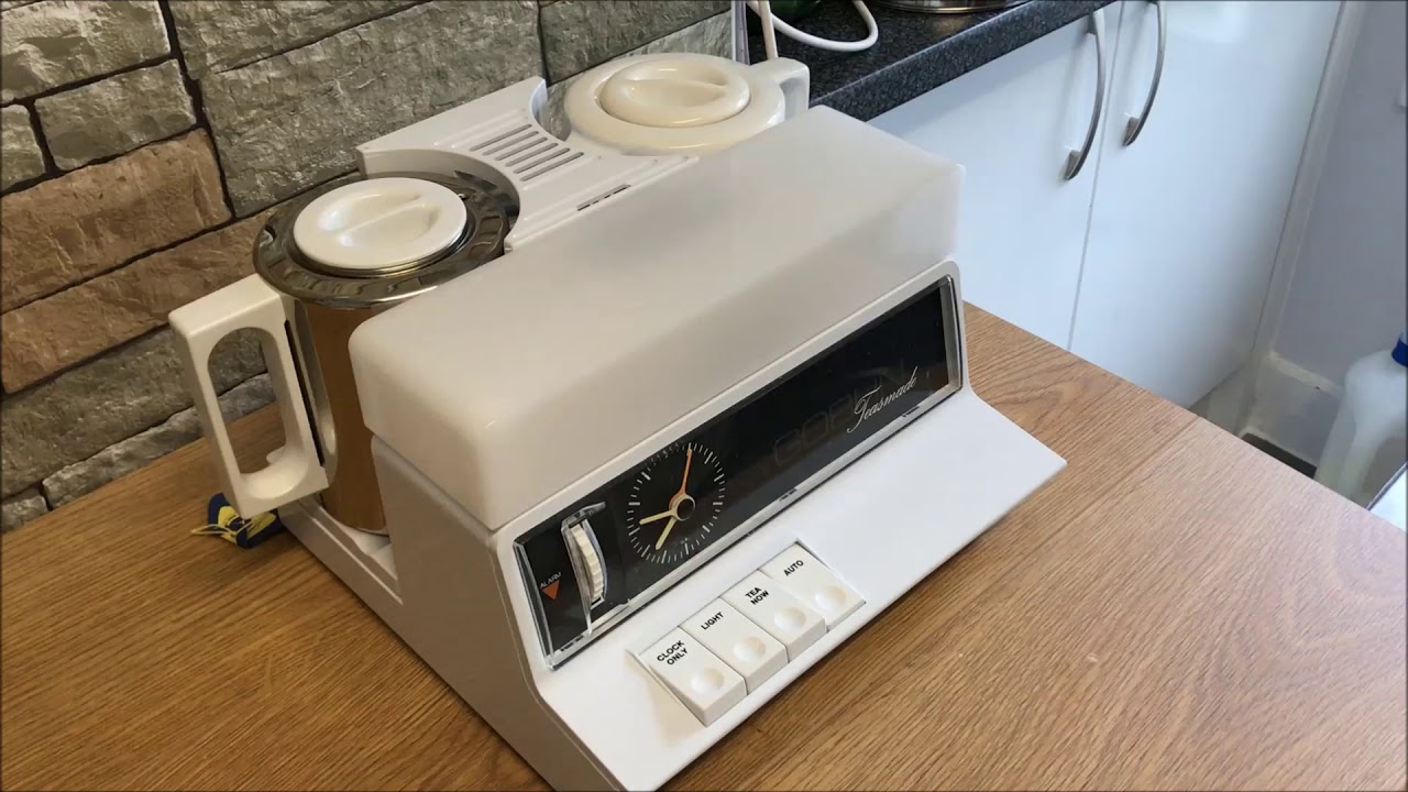 Vintage Retro 1970s Goblin 860 Tea Coffee Teasmade (SOLD) - YouTube