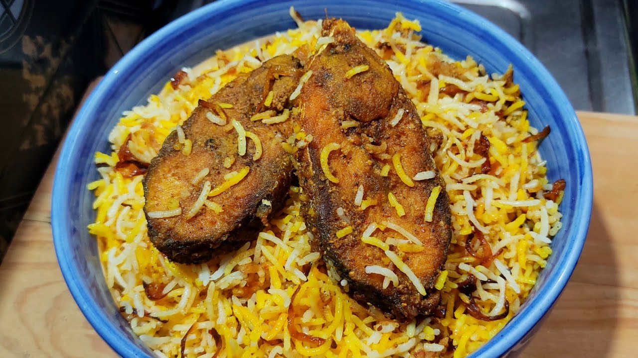 Ilish Biryani | ইলিশ মাছের বিরিয়ানি | Hilsa Biryani | Ilish macher ...