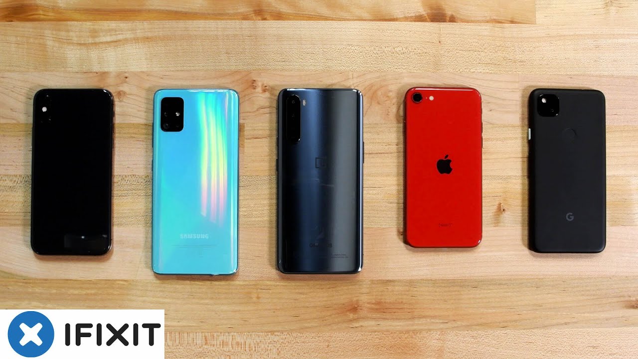 The Most Repairable Midrange Phones of 2020 - YouTube