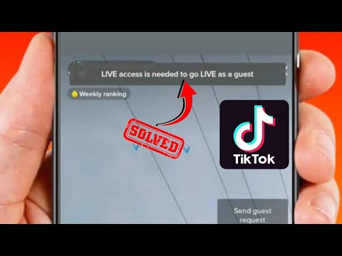TikTok Live Access is Needed to Go Live As A Guest Problem | 2025
