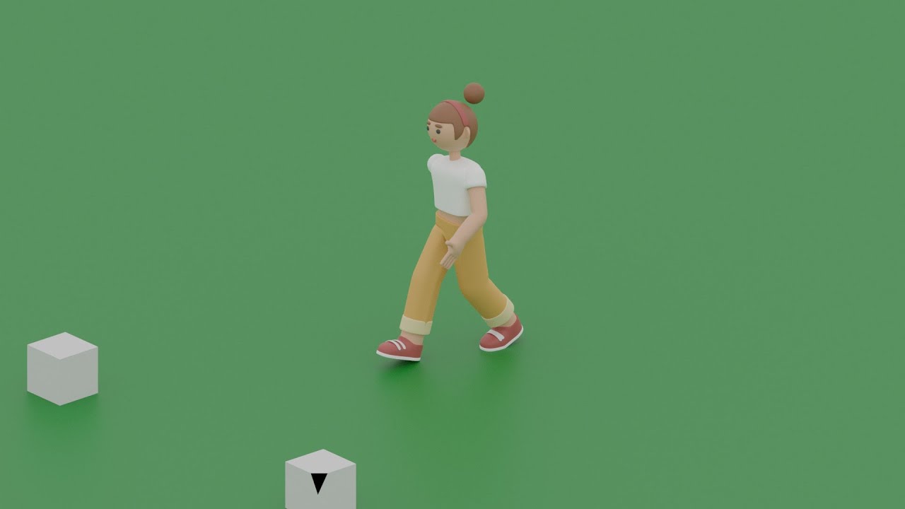 Blender Walking Tutorial - YouTube