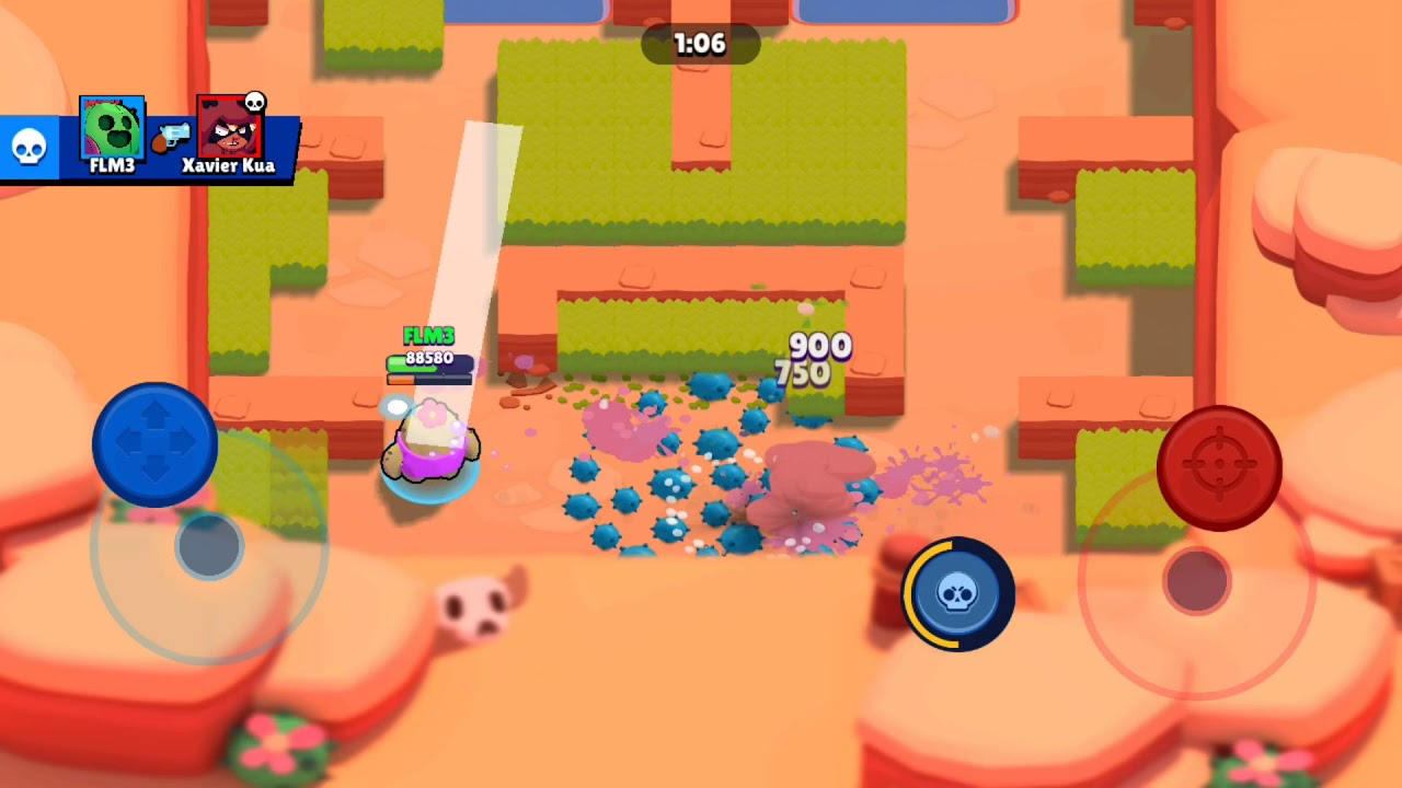 Brawl Stars | Spike boss sneak first attack - YouTube