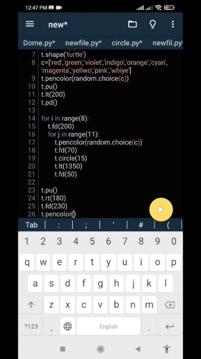 Turnip Live Python Trendingshorts Pythonforbeginners Turtle Python3 Pythonprogramming