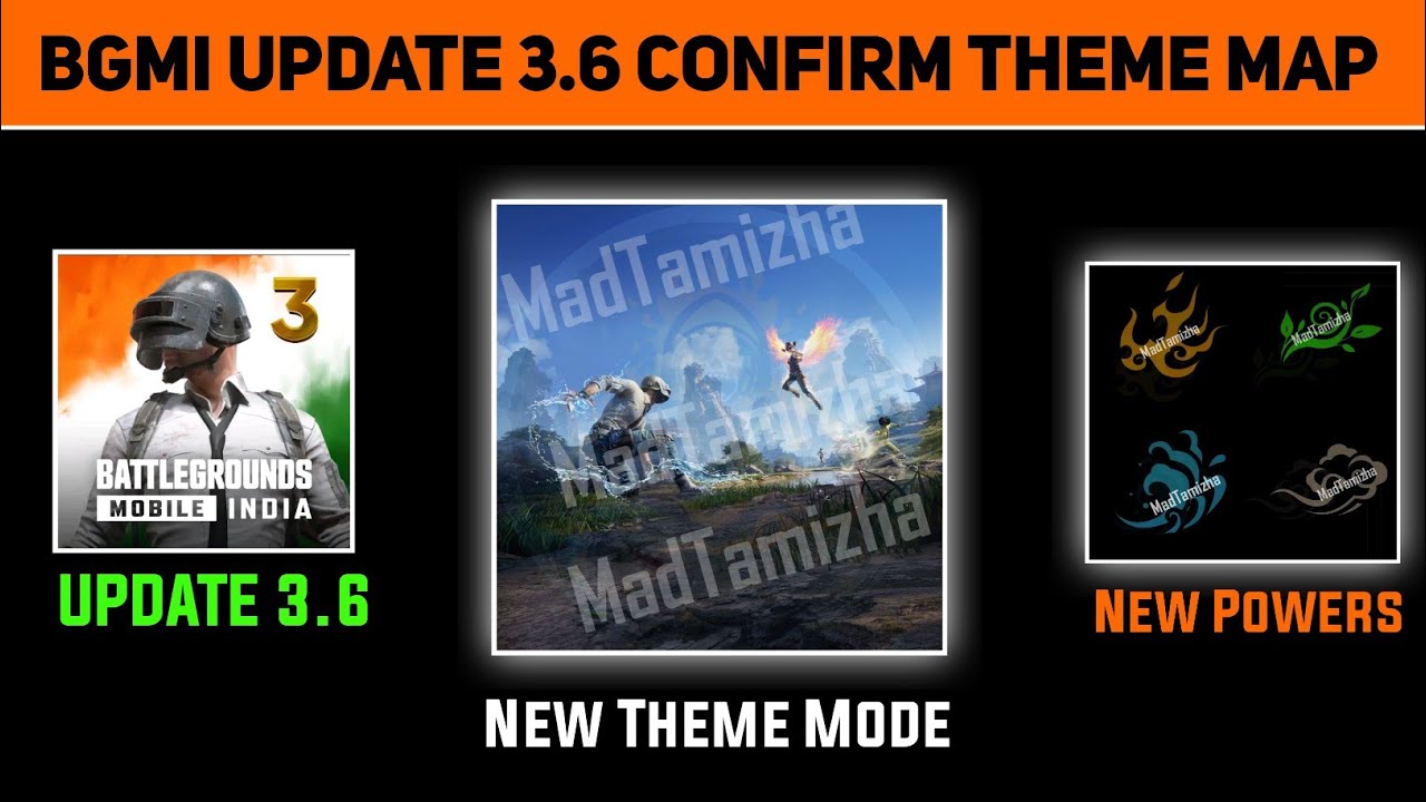 Bgmi Update 3.6 Confirm Theme Map In Update 3.6 | Bgmi/PUBG Mobile ...