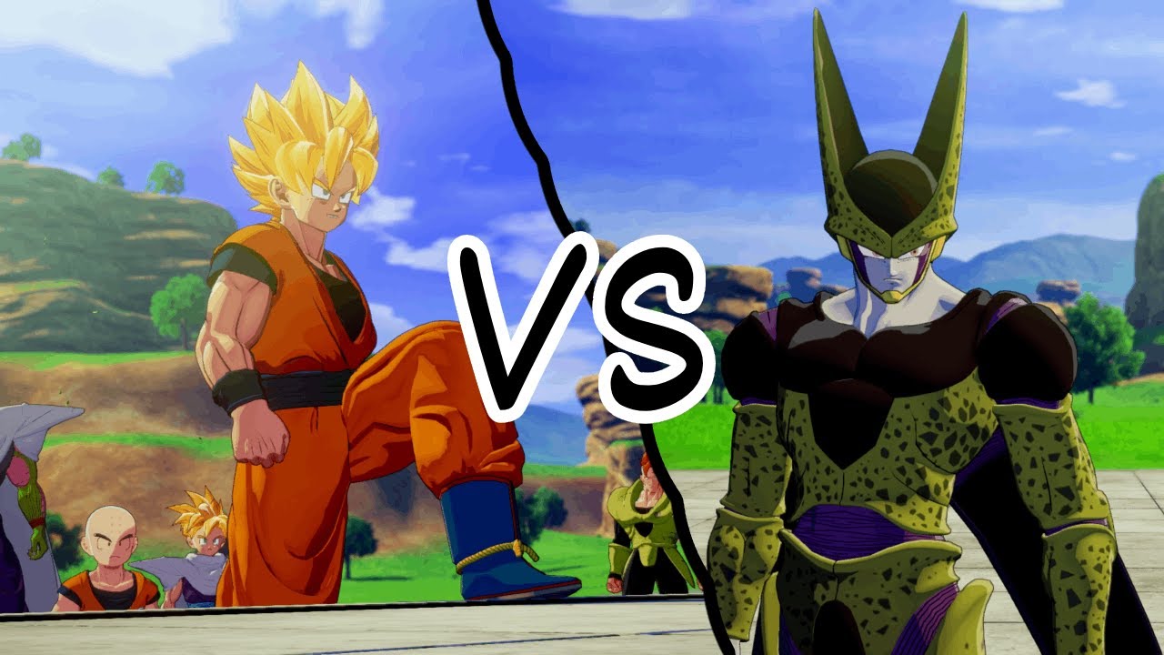 Goku Vs Cell | Dragon Ball Z Kakarot - YouTube