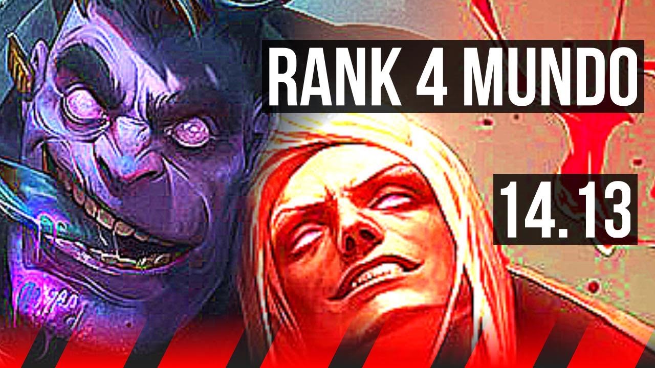 DR. MUNDO vs VLADIMIR (TOP) | Rank 4 Mundo, Godlike | NA Challenger ...