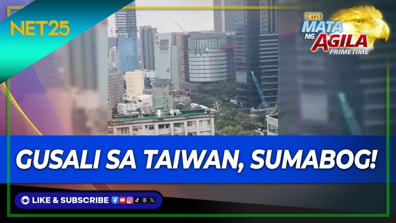 PAGSABOG SA GUSALI SA TAIWAN: 5 PATAY, MARAMING SUGATAN - YouTube