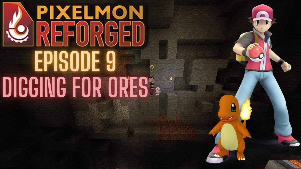 Pixelmon Reforged (Curseforge) - Episode 9 - DIGGING FOR ORES!!!! - YouTube