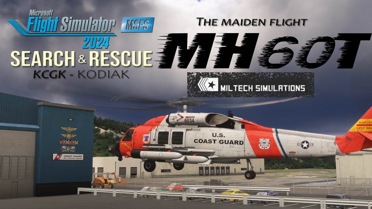 MSFS 2024 | MH-60T Miltech & Blackbird | The Maiden Flight | Review and ...