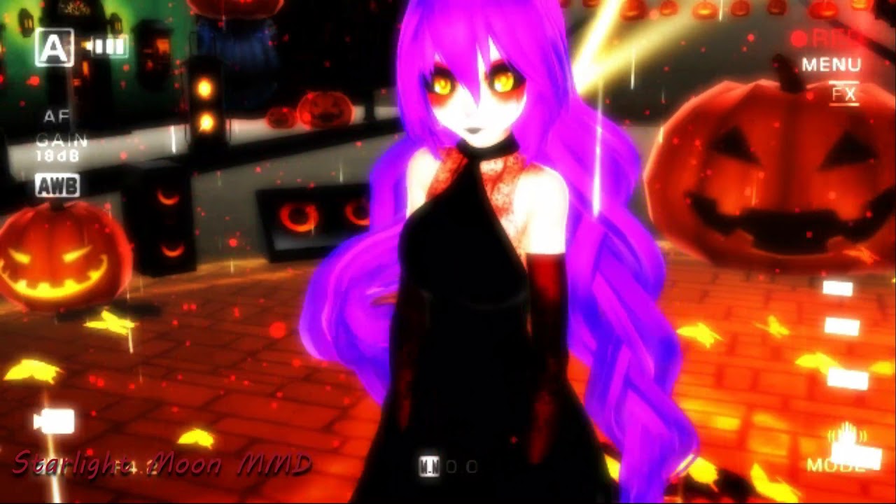 (MMD X Tda Werewolf Starlight Moon MMD) Happy Halloween - YouTube