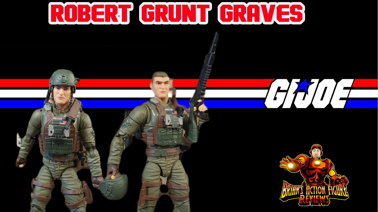 GI JOE Classified Robert Grunt Graves Action Figure Review - YouTube