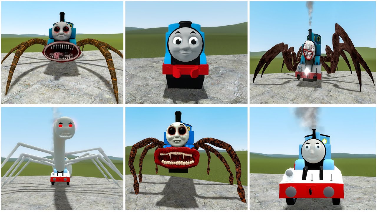 Playing as New Cursed Thomas and Thomas Traind in Garry's Mod - YouTube