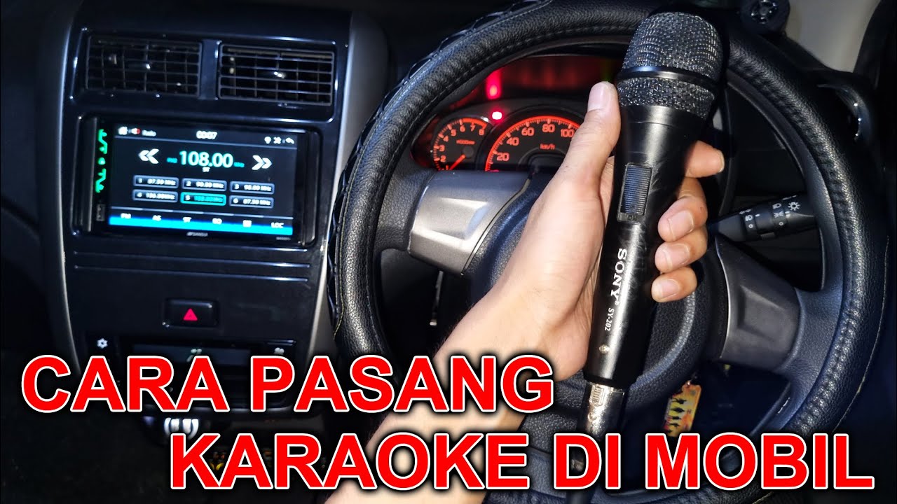 Tutorial Pemasangan Karaokean Di Mobil - YouTube
