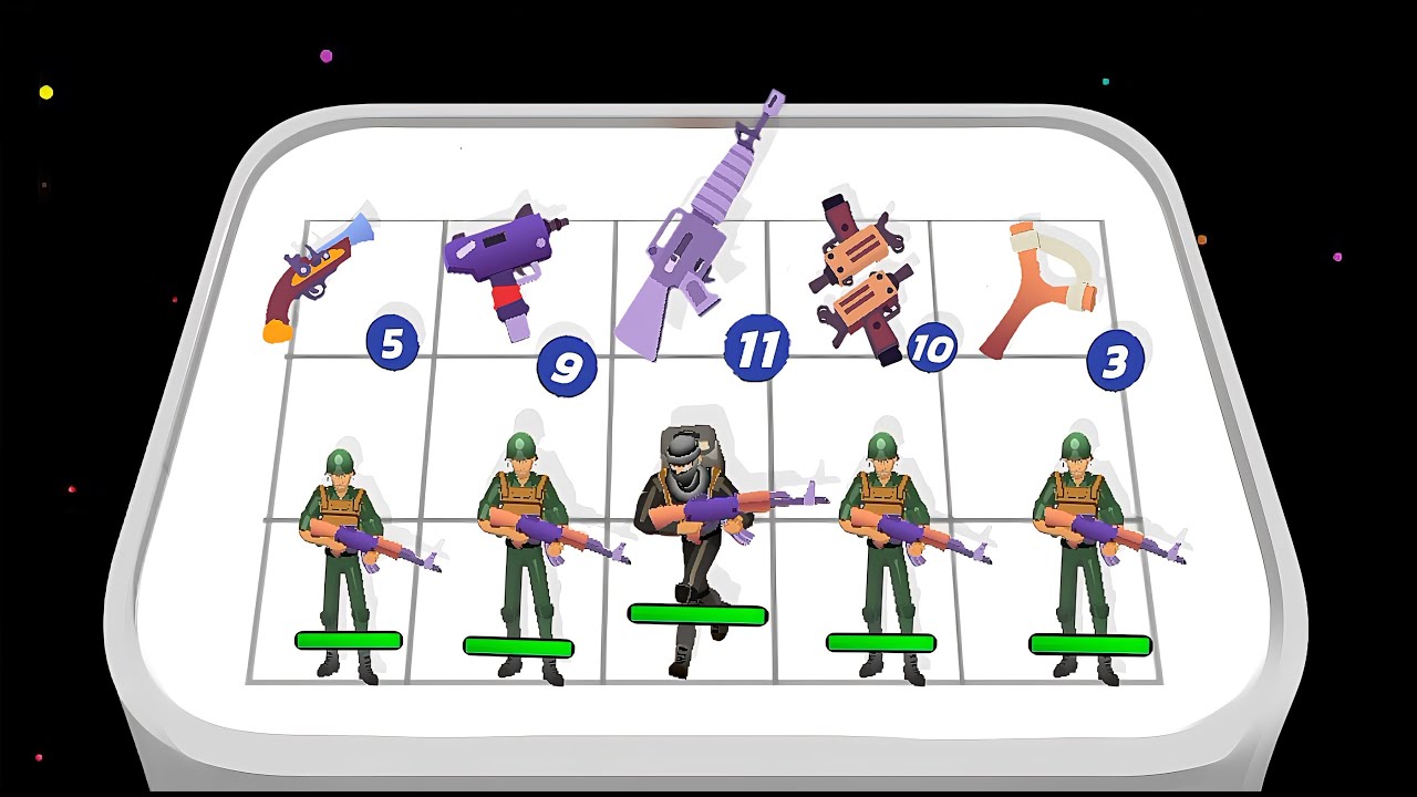 MERGE GUN BATTLE 3D : Gun Shooter ⭐Merge Simulator Battles - YouTube