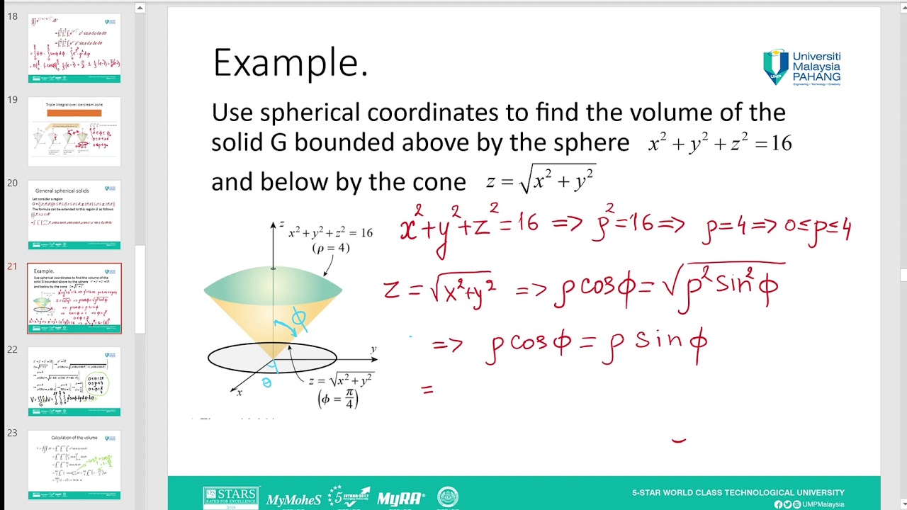 Part3 Triple Integral Spherical YouTube Part3 Triple Integral Spherical YouTube