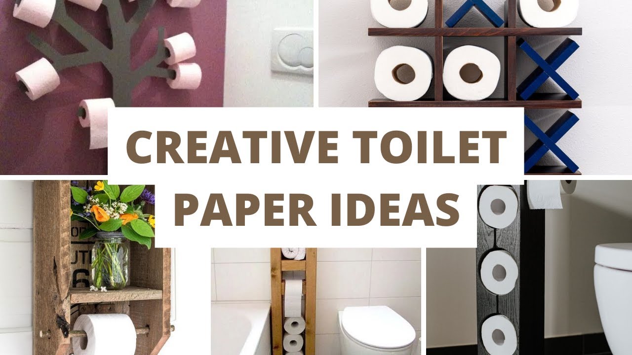 Creative Toilet Paper Holder Ideas | Tissue Paper Holder | Bathroom ...