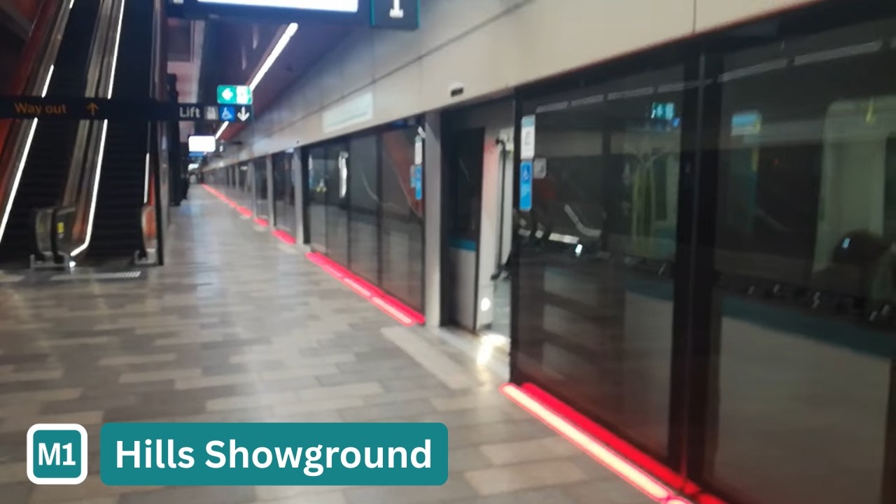 Jason's Transport Vlog 33: Hills Showground Station Tour ...