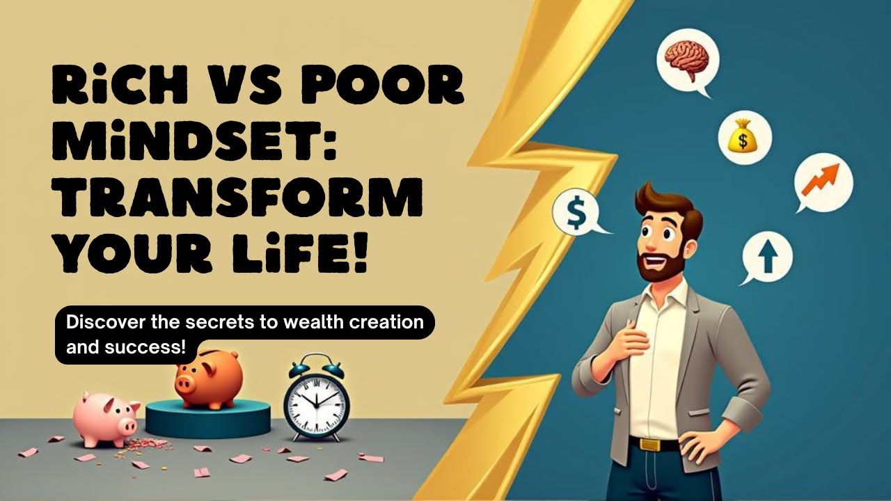 Rich Mindset vs Poor Mindset | Change Your Thinking, Change Your Life ...