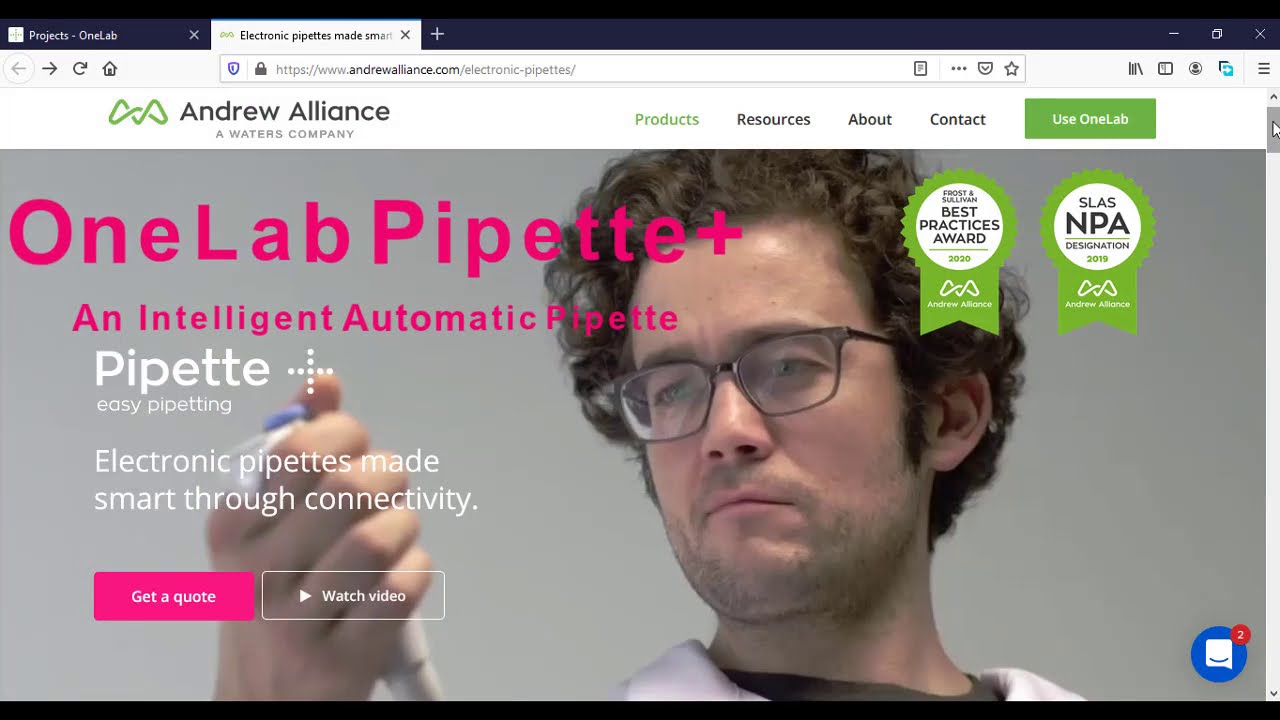 Pipette+ A smart pipetting to automate sample prep ( Arabic Ver ) - YouTube