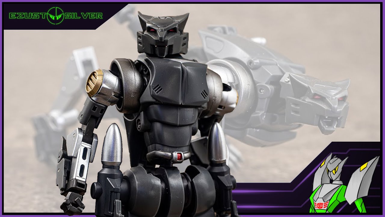 Transformers Figura Bemutató - Mastermind Creations Jaguar (IDW Ravage ...