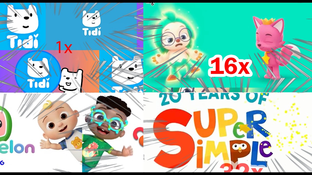 Most popular logo intros collection part 15 getting 999999X Speed - YouTube