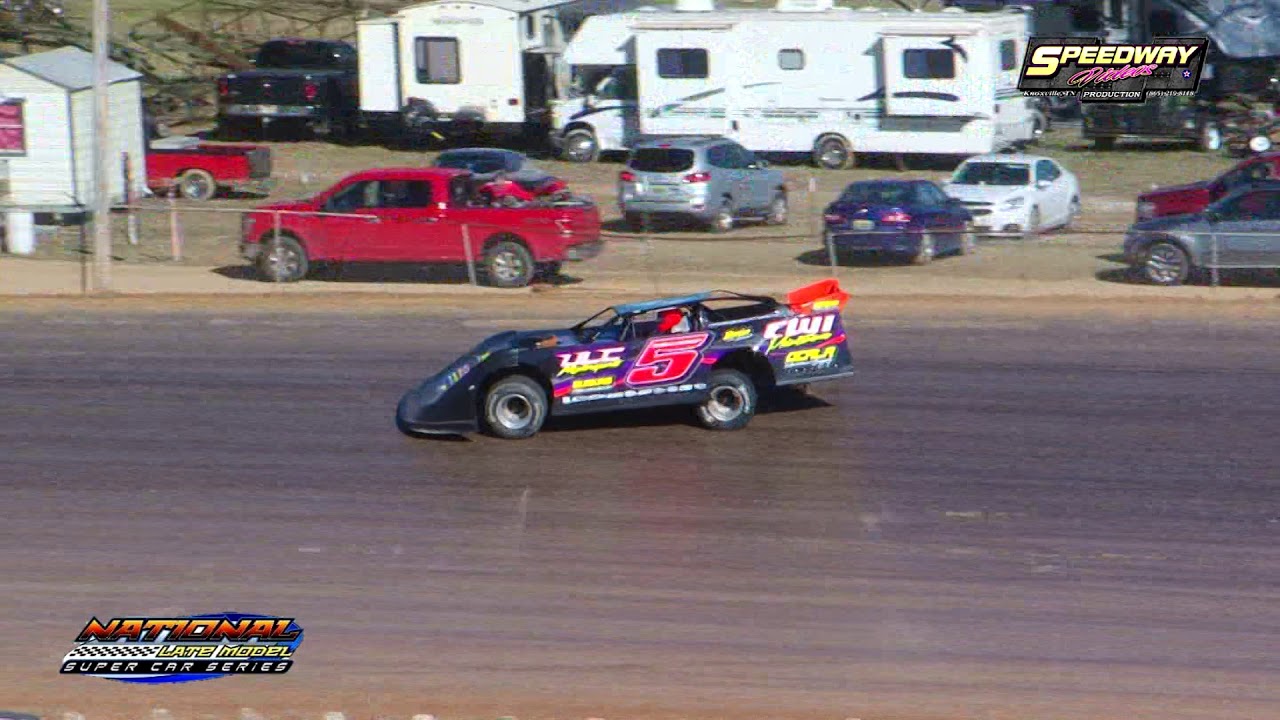 EAMS National Late Model Super Car Series Qualifying @ The National 100 ...