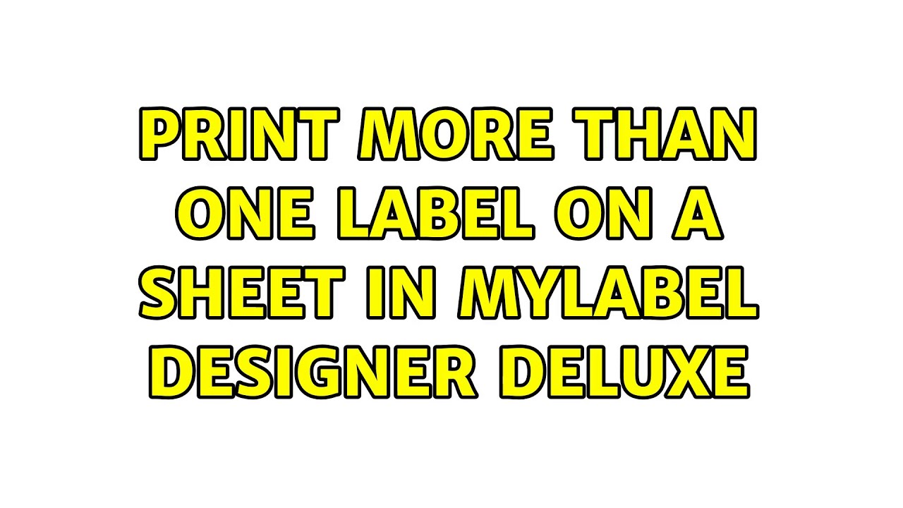 How To Print More Than One Label At A Time In Word at Darrell Jone blog How To Print More Than One Label At A Time In Word at Darrell Jone blog