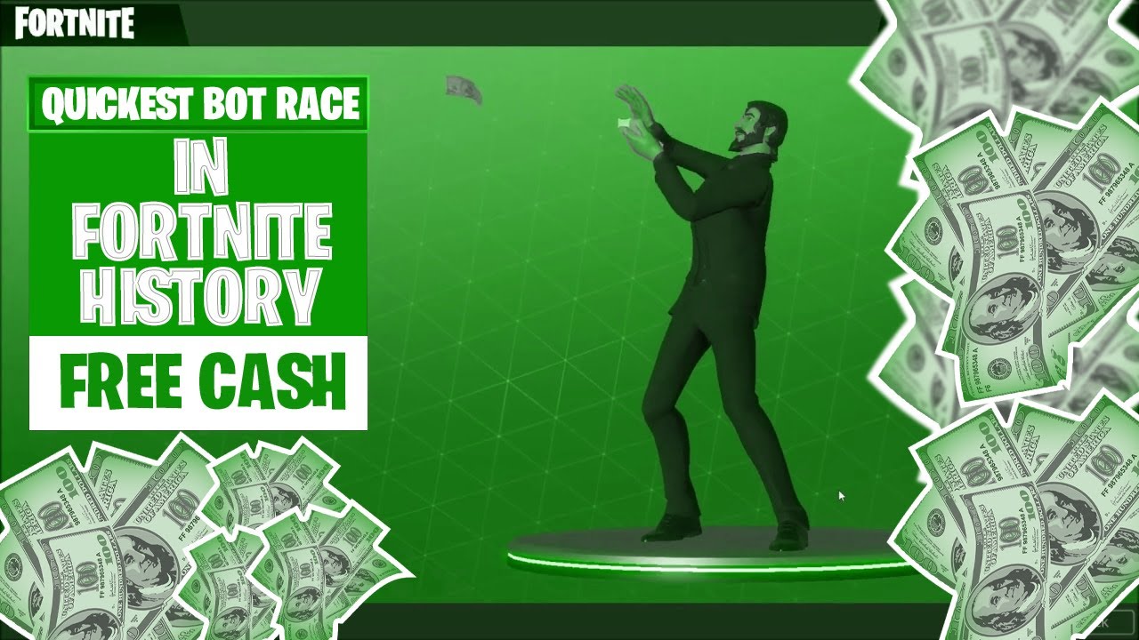 THE QUICKEST BOT RACE IN FORTNITE HISTORY - YouTube