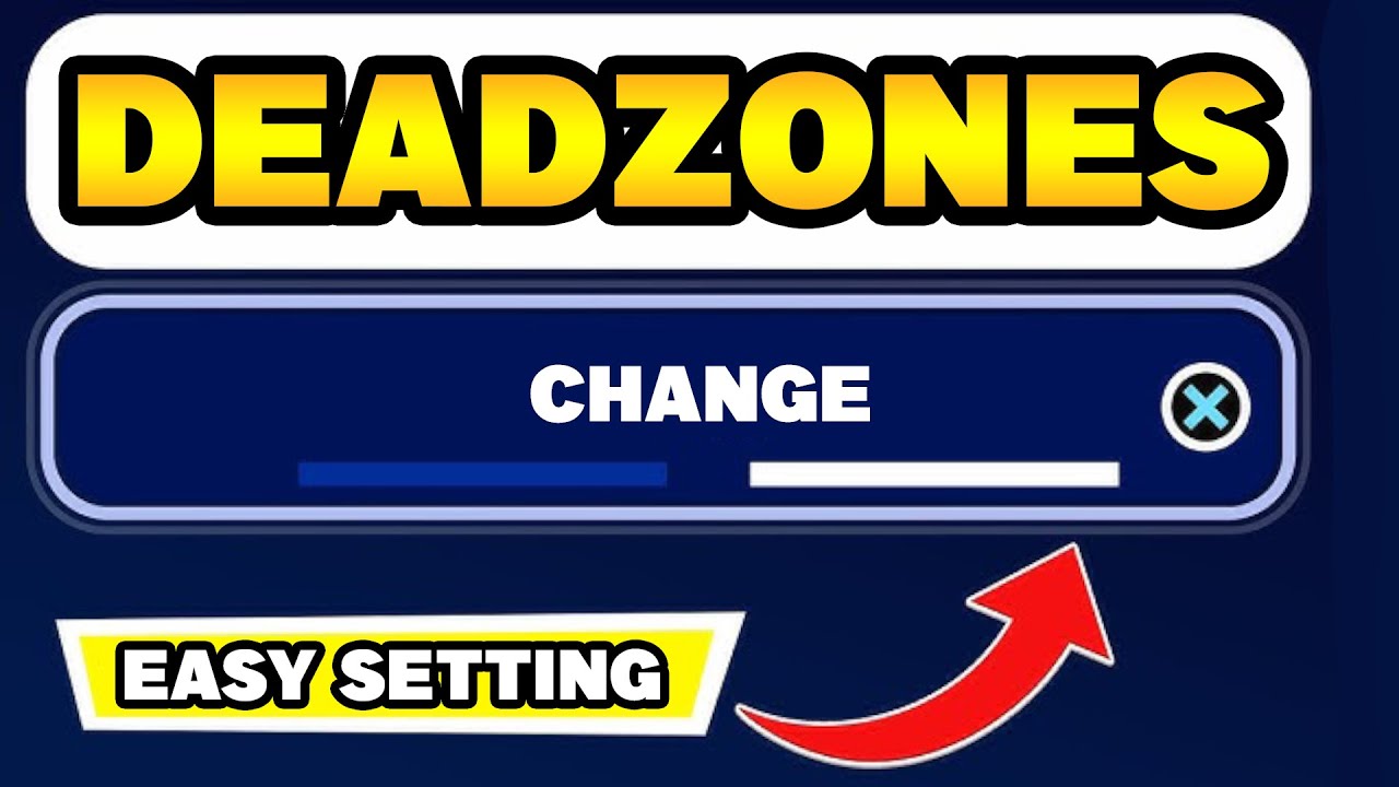 How To Change Controller Deadzones In Fortnite (How To Fix Controller ...