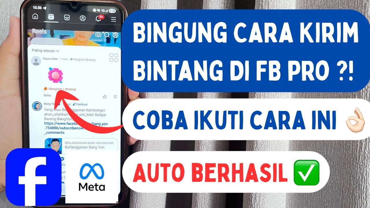 Cara Mengirim Bintang Di FB Pro - YouTube