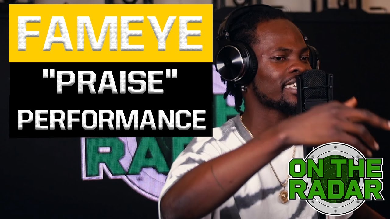 Fameye "Thank You" Live Performance | On The Radar Radio - YouTube