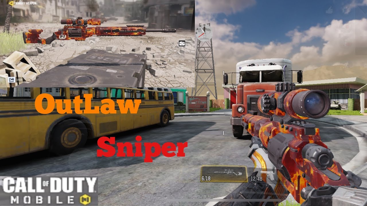OutLaw Sniper gameplay! |COD Mobile - YouTube