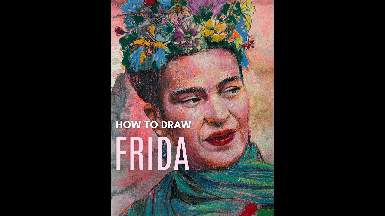 How to Draw Frida - Full Tutorial - YouTube