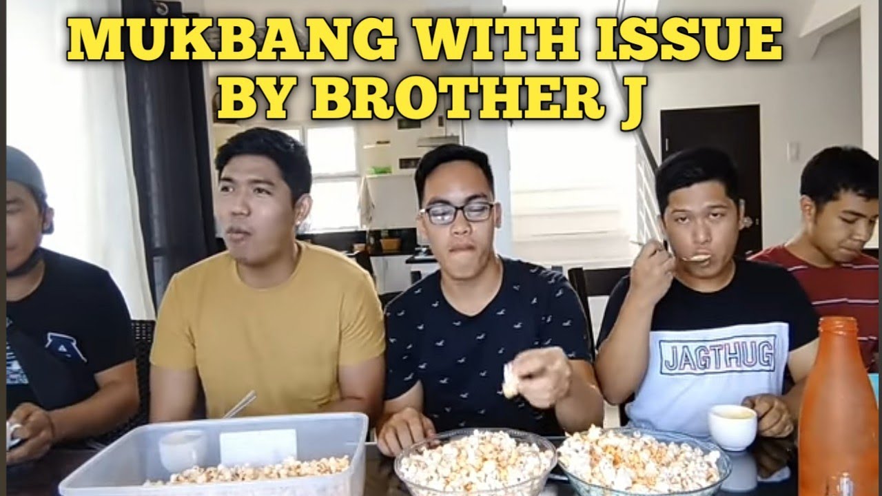 MUKBANG ISSUE WITH BROTHER J - YouTube