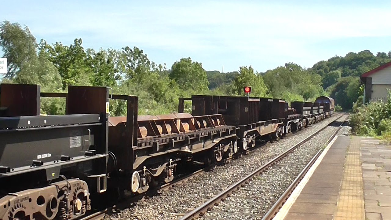 DB Cargo UK Class 66 no: 66139 @ Chepstow {6V92} 19/05/2020. - YouTube