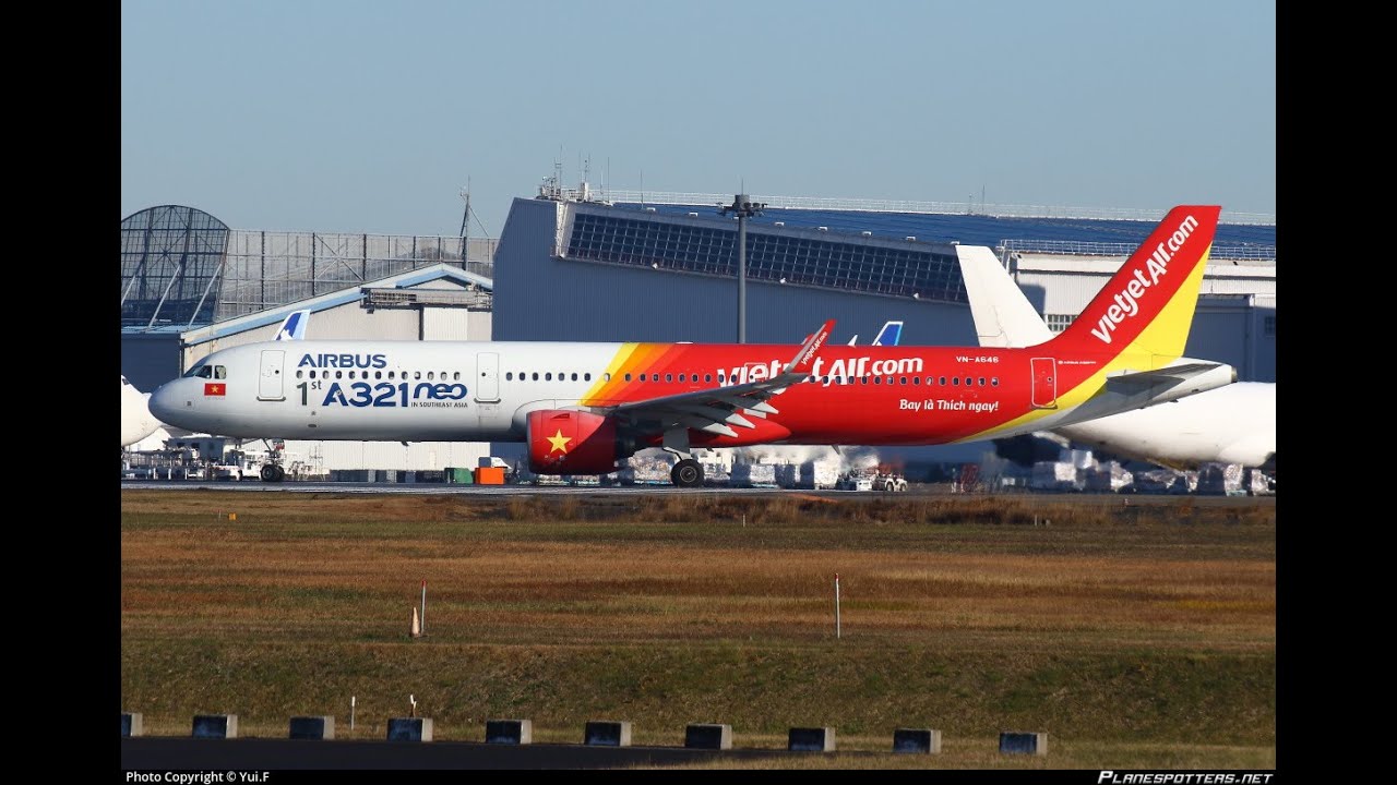 HVN1372 VVTS VVPB A21N RNAV Z 27 - YouTube