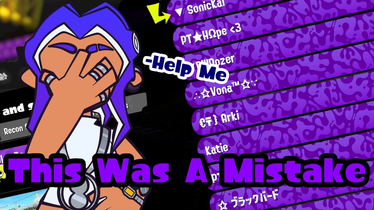 The Most Brainrotted Splatoon PB Video You'll Ever Watch - YouTube