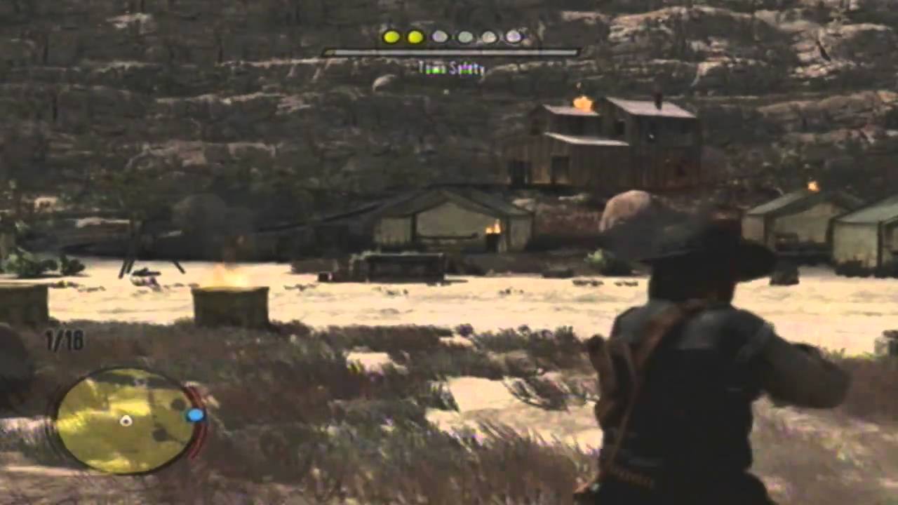 Red Dead Redemption Explosive Rifle Gameplay - YouTube
