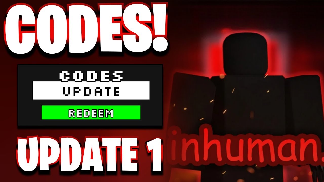 *NEW* ALL WORKING UPDATE CODES FOR INHUMAN 2025 - ROBLOX INHUMAN CODES - YouTube