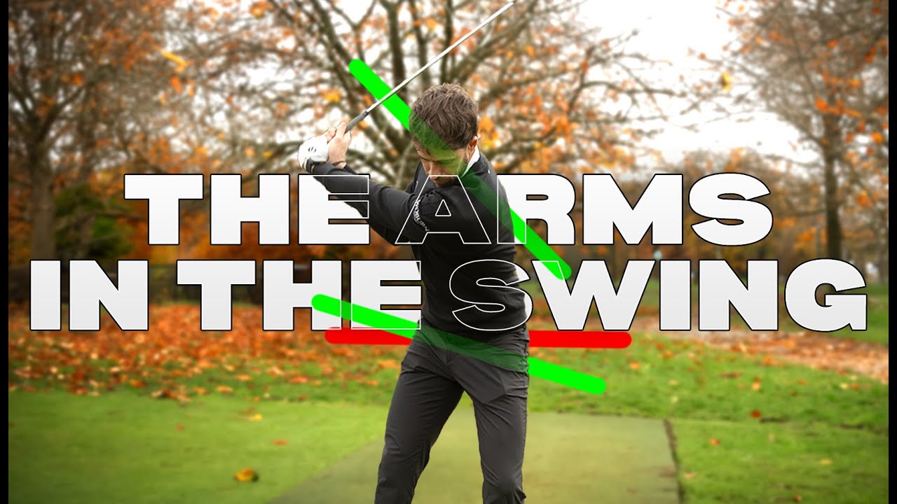 QUICK SWING FIX! How to control your arms in the golf swing - YouTube